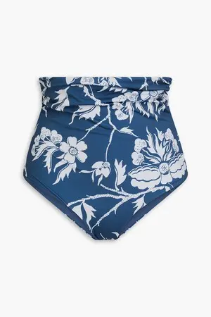 Mara Hoffman Bobbi Floral-print Bikini Bottom