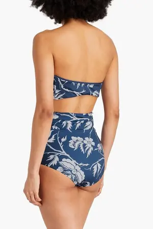 Mara Hoffman Bobbi Floral-print Bikini Bottom