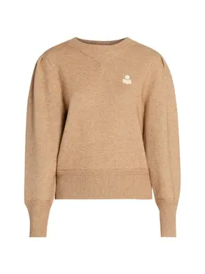 Isabel Marant Étoile Kelaya Cotton-blend Sweater - Camel