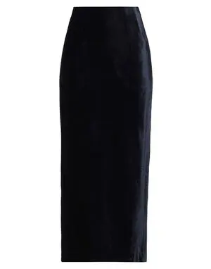 Fendi Velvet Maxi Skirt - Blue