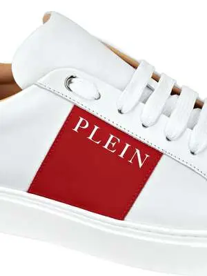 Philipp Plein Logo-print Nappa Leather Sneakers
