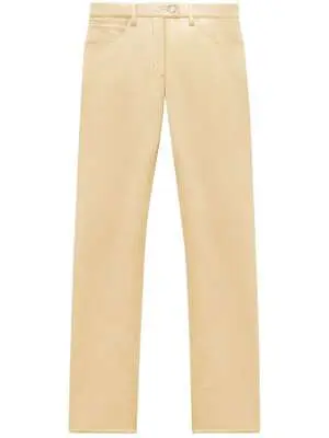 COURREGES Slim-fit Trousers - Neutrals
