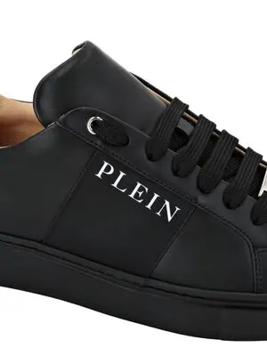Philipp Plein Logo-print Nappa Leather Sneakers