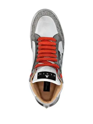 Philipp Plein Strass Retrokickz Tm Hi-top Sneakers
