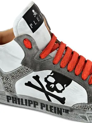 Philipp Plein Strass Retrokickz Tm Hi-top Sneakers