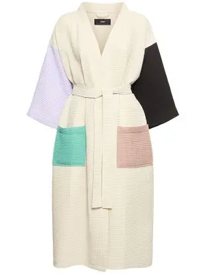 HAY Waffle Bathrobe - Beige