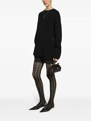 Dolce & Gabbana Balloon-sleeve Jumper - Black