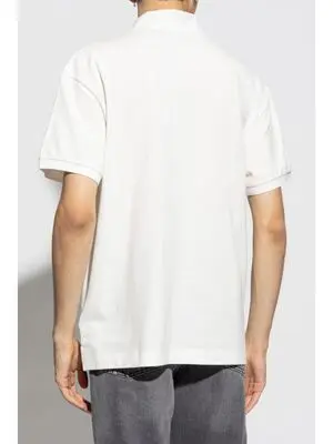 Palm Angels Logo-embroidered Polo Shirt