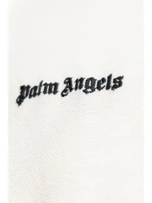Palm Angels Logo-embroidered Polo Shirt