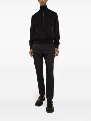Dolce & Gabbana Zip-up Cashmere Bomber Jacket