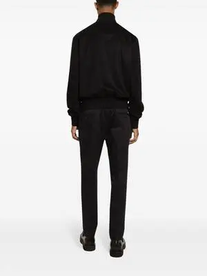 Dolce & Gabbana Zip-up Cashmere Bomber Jacket