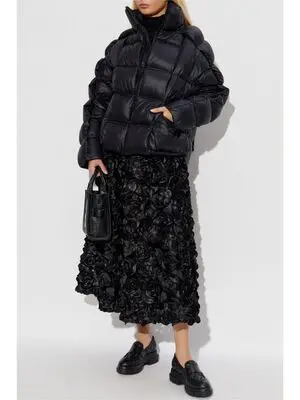 RAXXY Panelled Puffer Jacket - Black