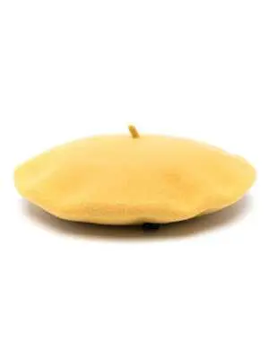Borsalino Wool Beret - Yellow