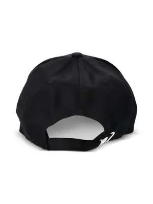 BOSS Cotton Twill Baseball Cap With Logo - Black