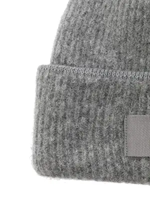 Jacquemus Le Bonnet Gros Grain Beanie - Grey