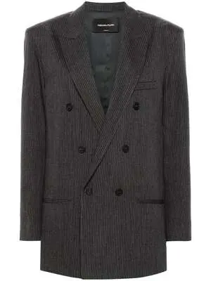Fabiana Filippi Pinstriped Double-breasted Blazer