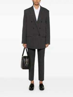 Fabiana Filippi Pinstriped Double-breasted Blazer
