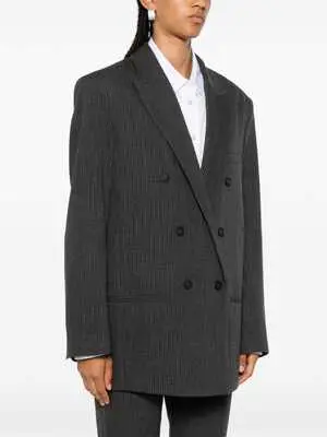 Fabiana Filippi Pinstriped Double-breasted Blazer