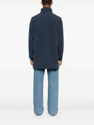 COLMAR Rubberised Logo Patch Coat - Blue