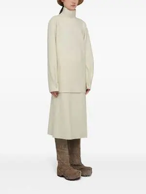 JIL SANDER High-neck Wool Top