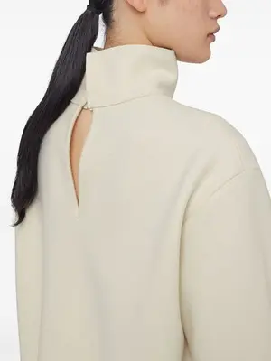JIL SANDER High-neck Wool Top