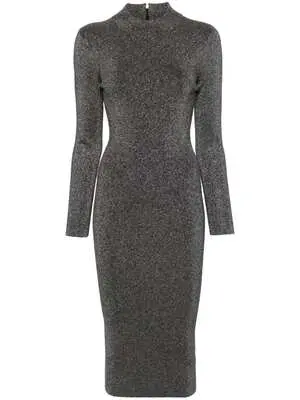 Michael Kors Lamé Midi Dress