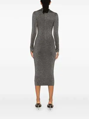 Michael Kors Lamé Midi Dress