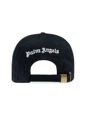 Palm Angels Logo-embroidered Baseball Cap