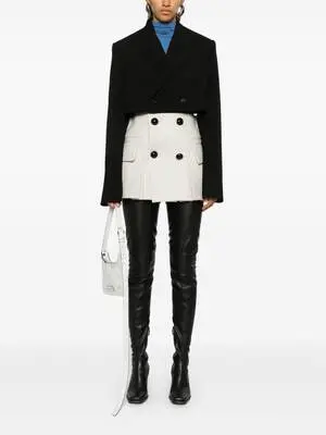 Sacai Pleated Thigh-length Shorts