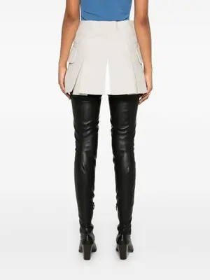 Sacai Pleated Thigh-length Shorts