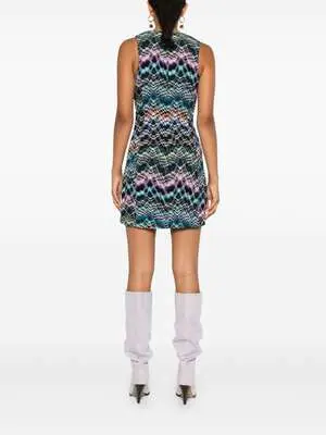 Missoni Interwoven-design Mini Dress