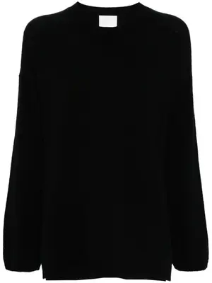 Women's Allude Black Knitwear