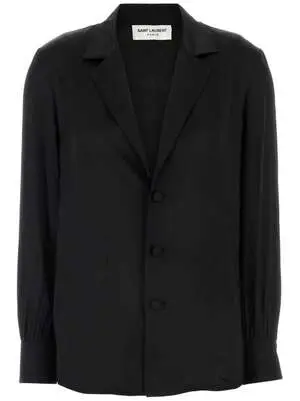 Saint Laurent Silk Satin Shirt