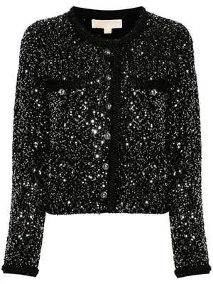 Michael Kors Sequin-embellished Cardigan