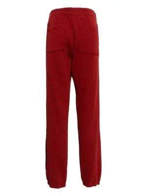 JAMES PERSE Grateful Dead Cotton Track Pants - Red