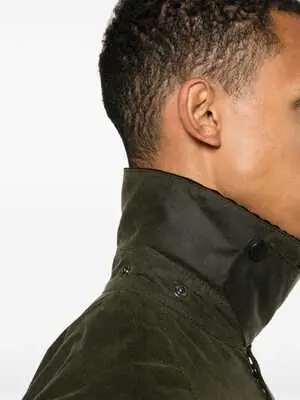 Barbour Beaufort Snap-fastening Jacket - Green