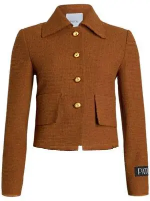 PATOU Iconic Tweed Short Jacket