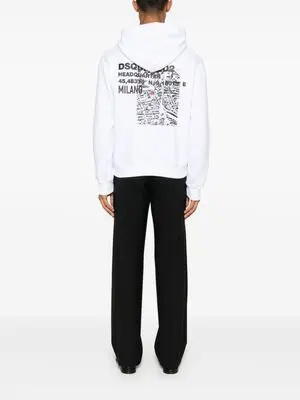 Dsquared2 Ceresio Map Hoodie