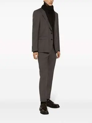 Dolce & Gabbana Pinstripe Single-breasted Jacket - Grey