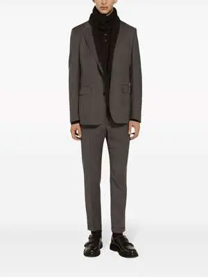 Dolce & Gabbana Pinstripe Single-breasted Jacket - Grey