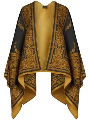 Etro Paisley-print Wool Cape