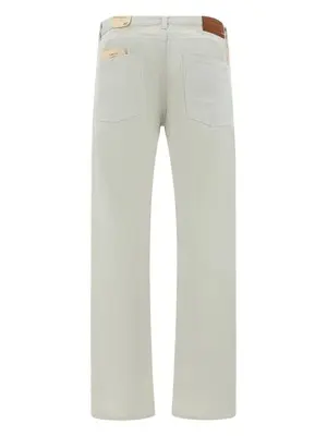 FORTELA Five-pocket Cotton Jeans