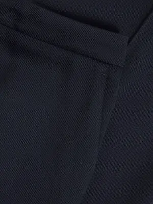 Etro Gabardine Flared Trousers - Blue
