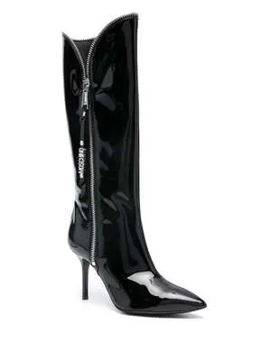 Moschino 85mm Patent-leather Boots