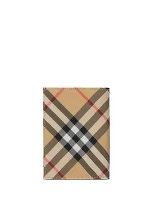 Burberry House-check Cardholder - Neutrals