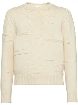 Dsquared2 Embroidered-logo Cotton Jumper
