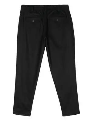 PT TORINO Tapered Trousers - Black