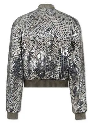 Dsquared2 Sequinned Bomber Jacket