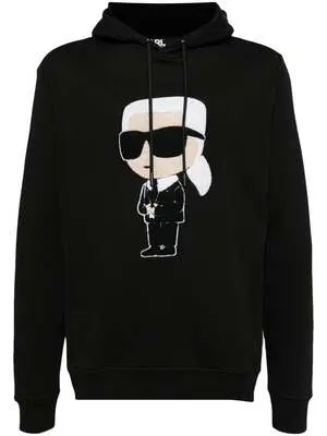 Karl Lagerfeld Patch Hoodie