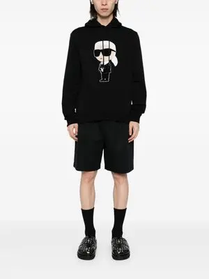 Karl Lagerfeld Patch Hoodie